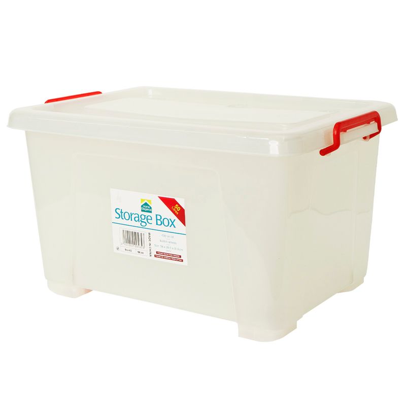 Caja De Almacenaje Con Ruedas Home Elegance 50 L
