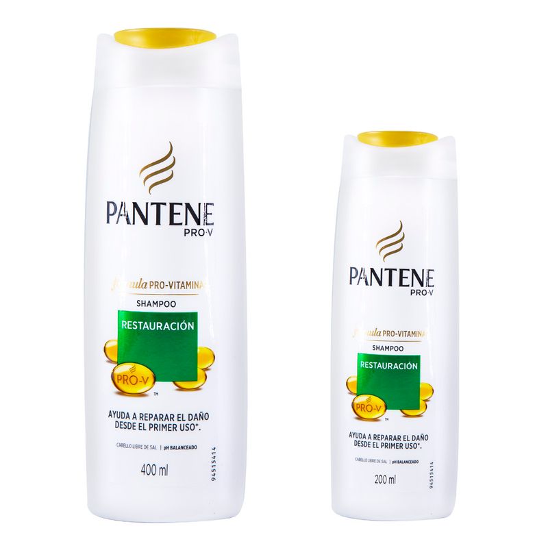 Shampoo Pantene Restauración Promo Pack
