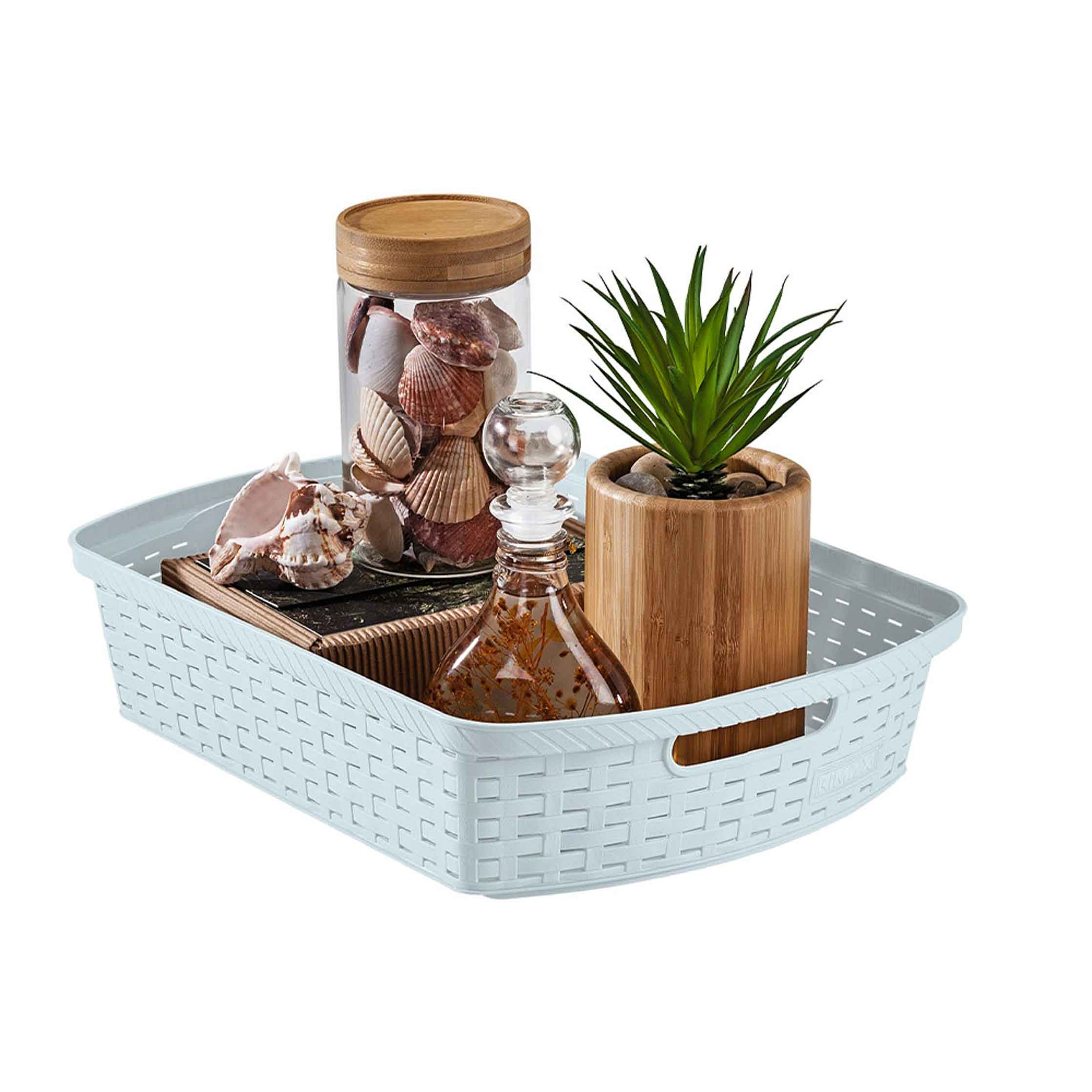 Canasta Rimax Shia Blanco