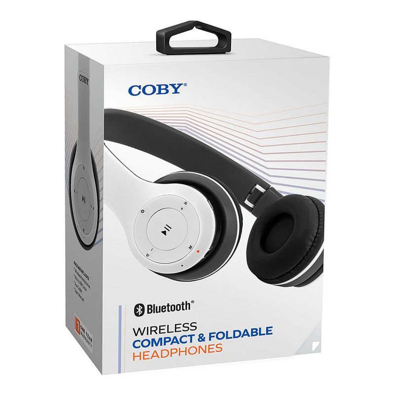 Audífonos Inalámbricos Coby Compactos y Plegables
