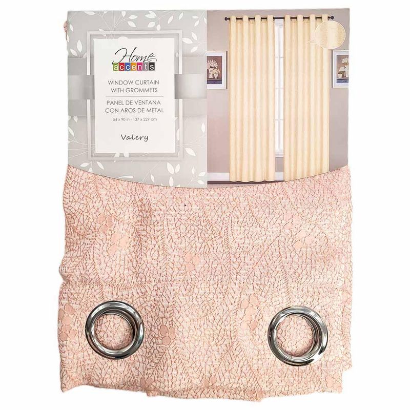 Cortina Home Accents Con Aros 54 X 90