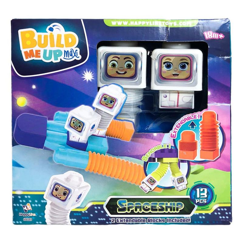 Bloques Build Me Up Maxi Aventura Espacial de 13 Piezas