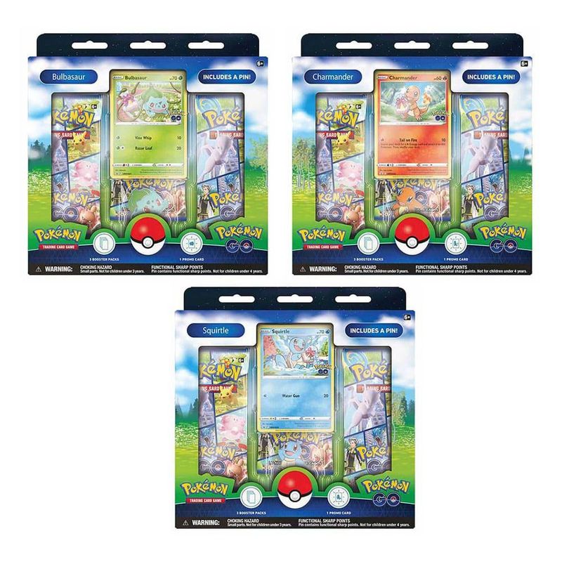 Caja Pokémon Go Pin Collection - Surtido