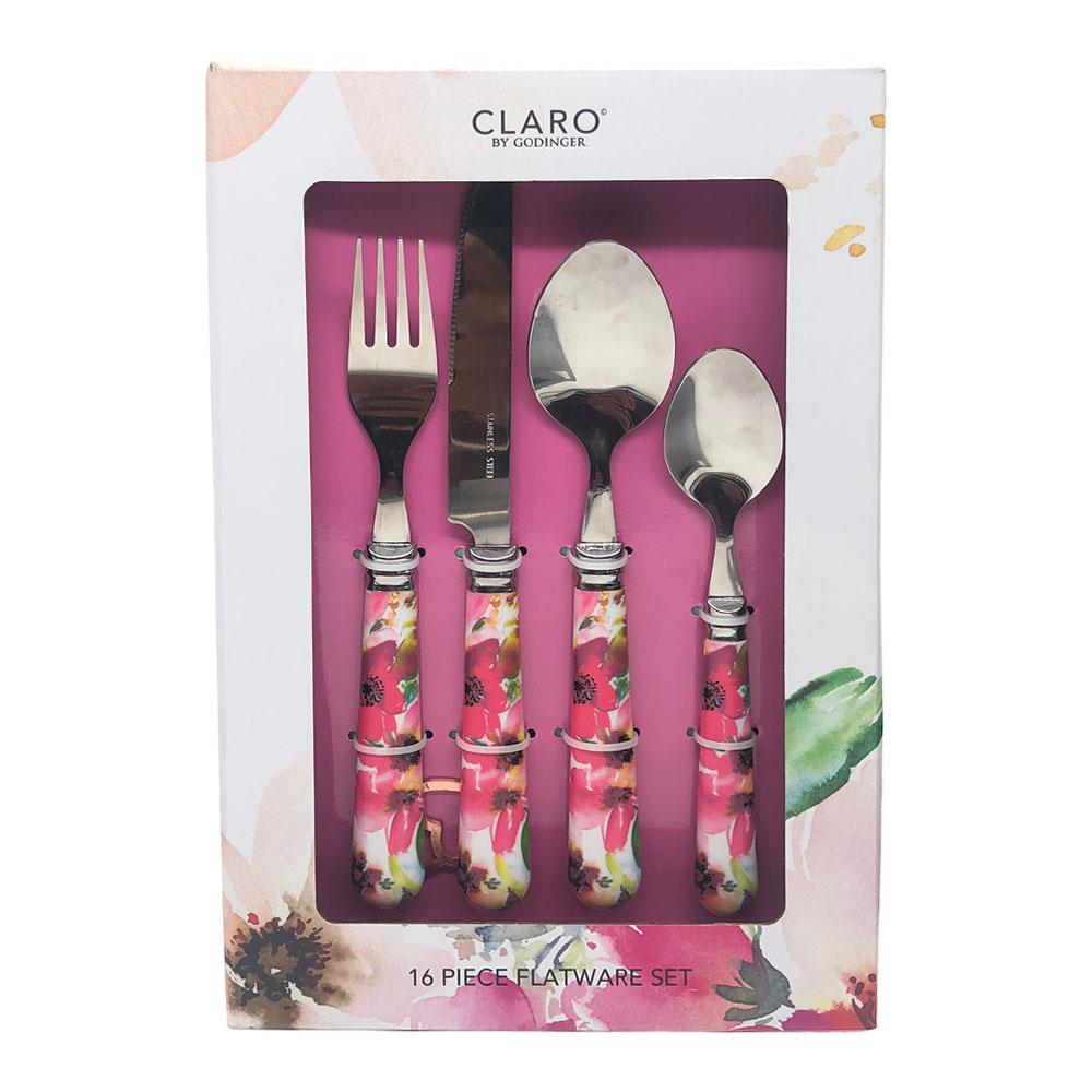 Set de Cubiertos Studio Cristal de 16 Piezas