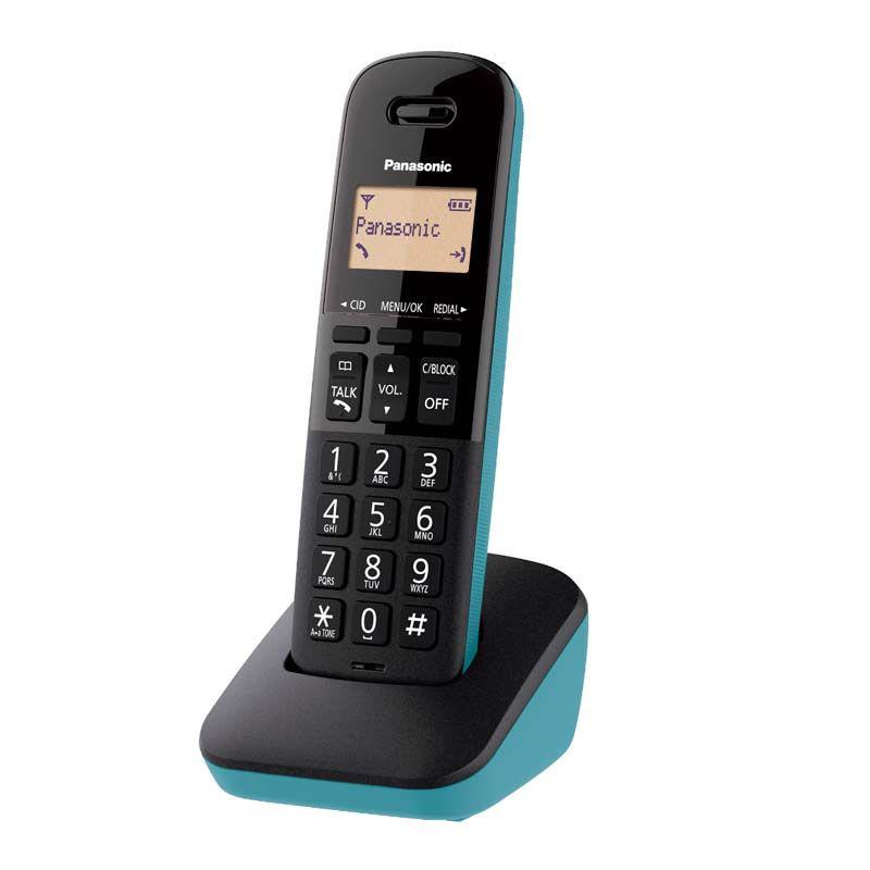 Teléfono Panasonic Inalámbrico/Azul
