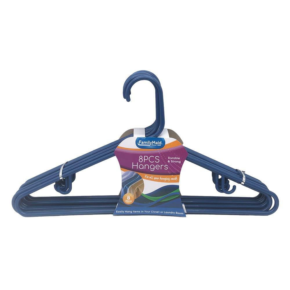 Set de Ganchos Para Ropa Family Maid de Plástico 8 Piezas - Surtido