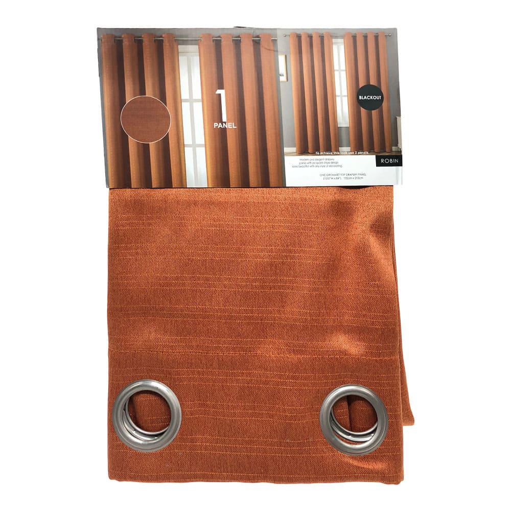 Cortina Robin Popular Bath Blackout Con Aros 52" x 84"