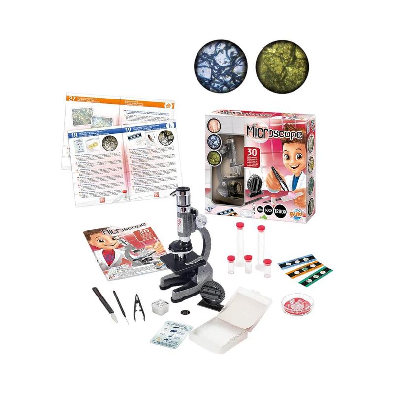 Microscopio Buki Sciences Con 30 Experimentos