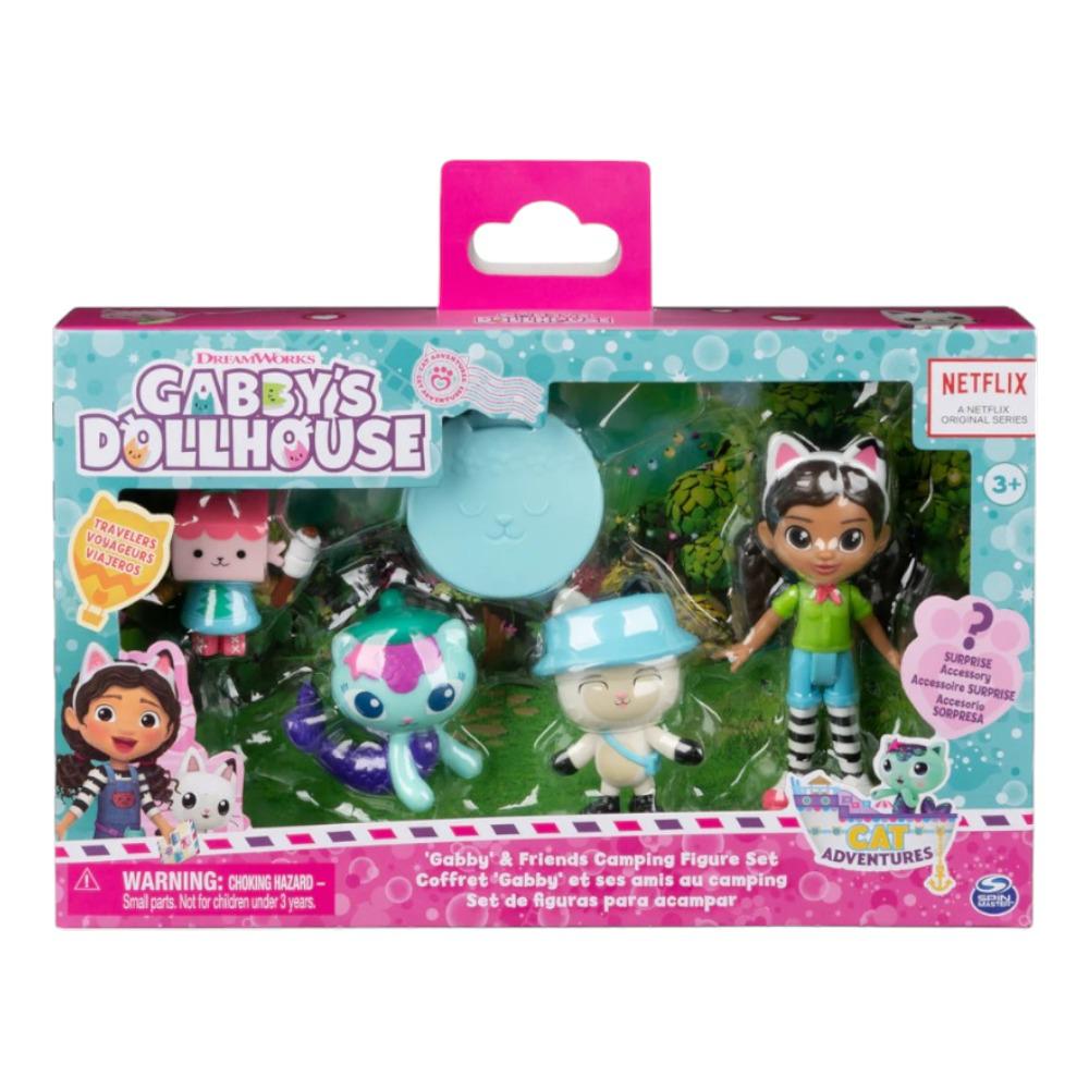 Juego Conjunto de Figuras Camping Gabbys Dollhouse Juego Conjunto de Figuras Camping Gabbys Dollhouse