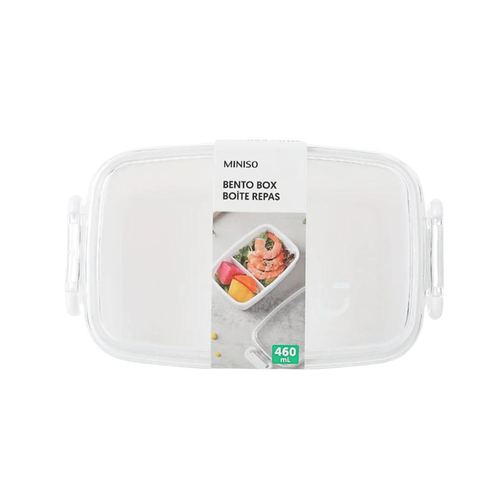 Caja Bento Miniso Blanca