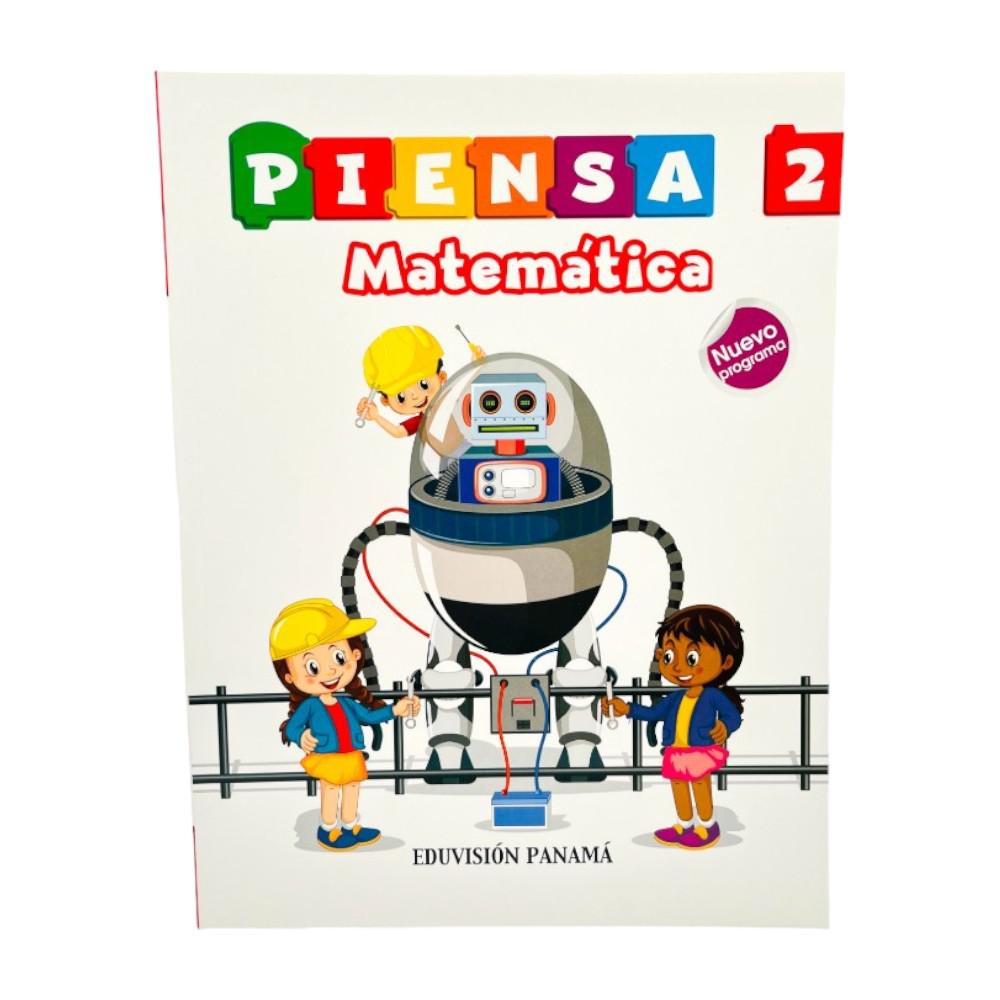 Libro de Texto Eduvisión Piensa Matemática 2