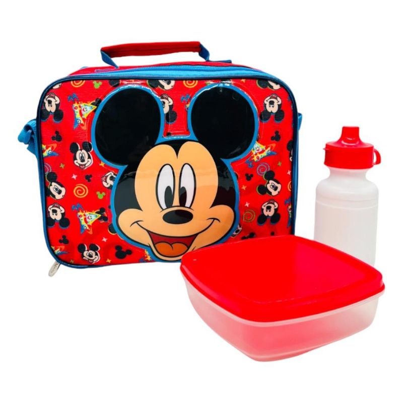 Lonchera Mickey Mouse Roja