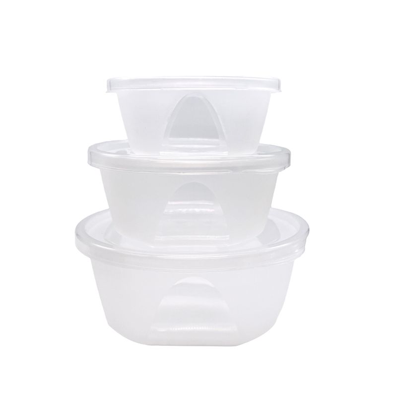 Envases Plastico Jaguar Set 3pzas Redondo Surtido